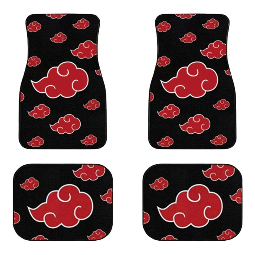 Naruto Akatsuki Cloud Floor Mat – Box 2 Motorsport