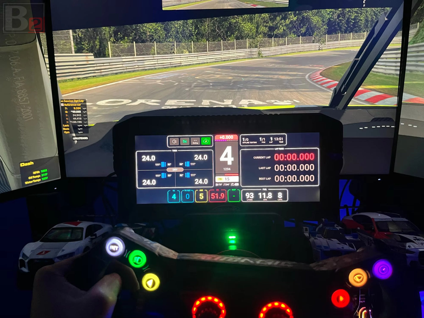 SimRuito 10.3 Inch Multi-Unit Dashboard Display Unit – Box 2 Motorsport