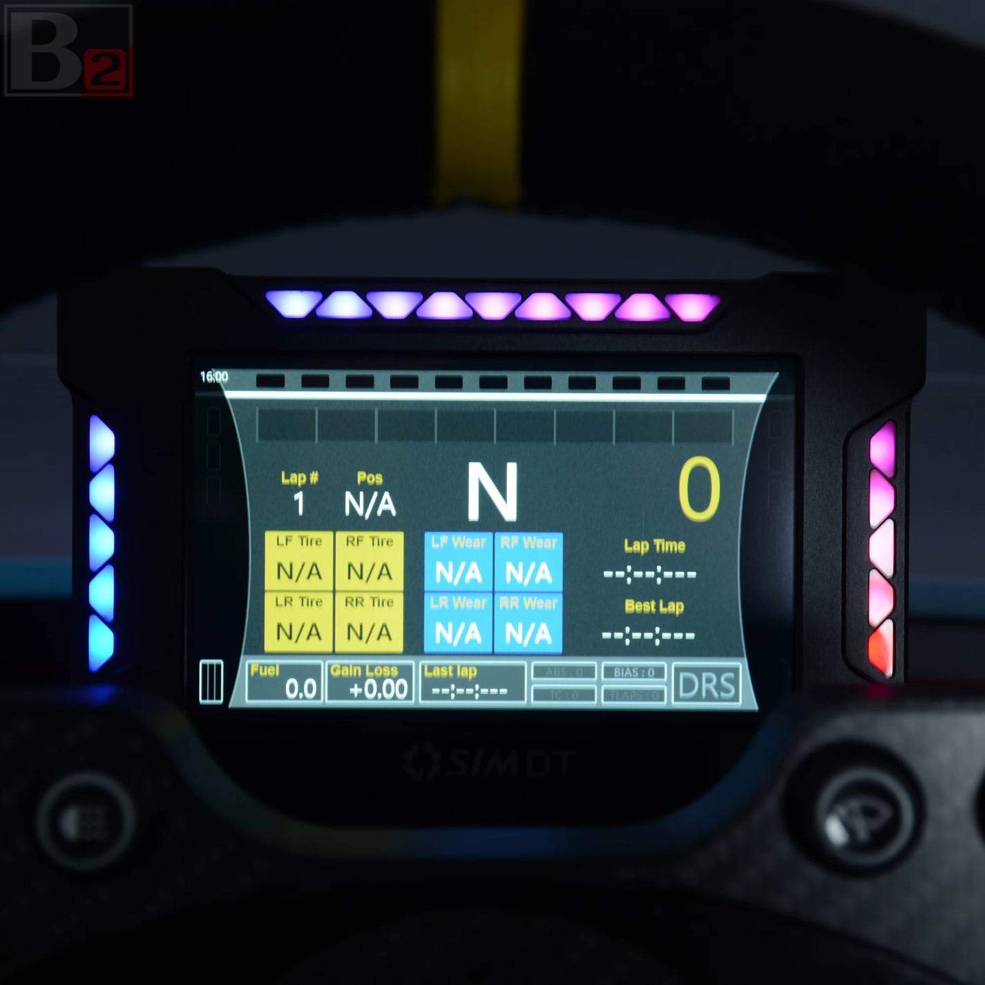 SIMDT Pro Multi-Unit Dashboard Display Unit – Box 2 Motorsport