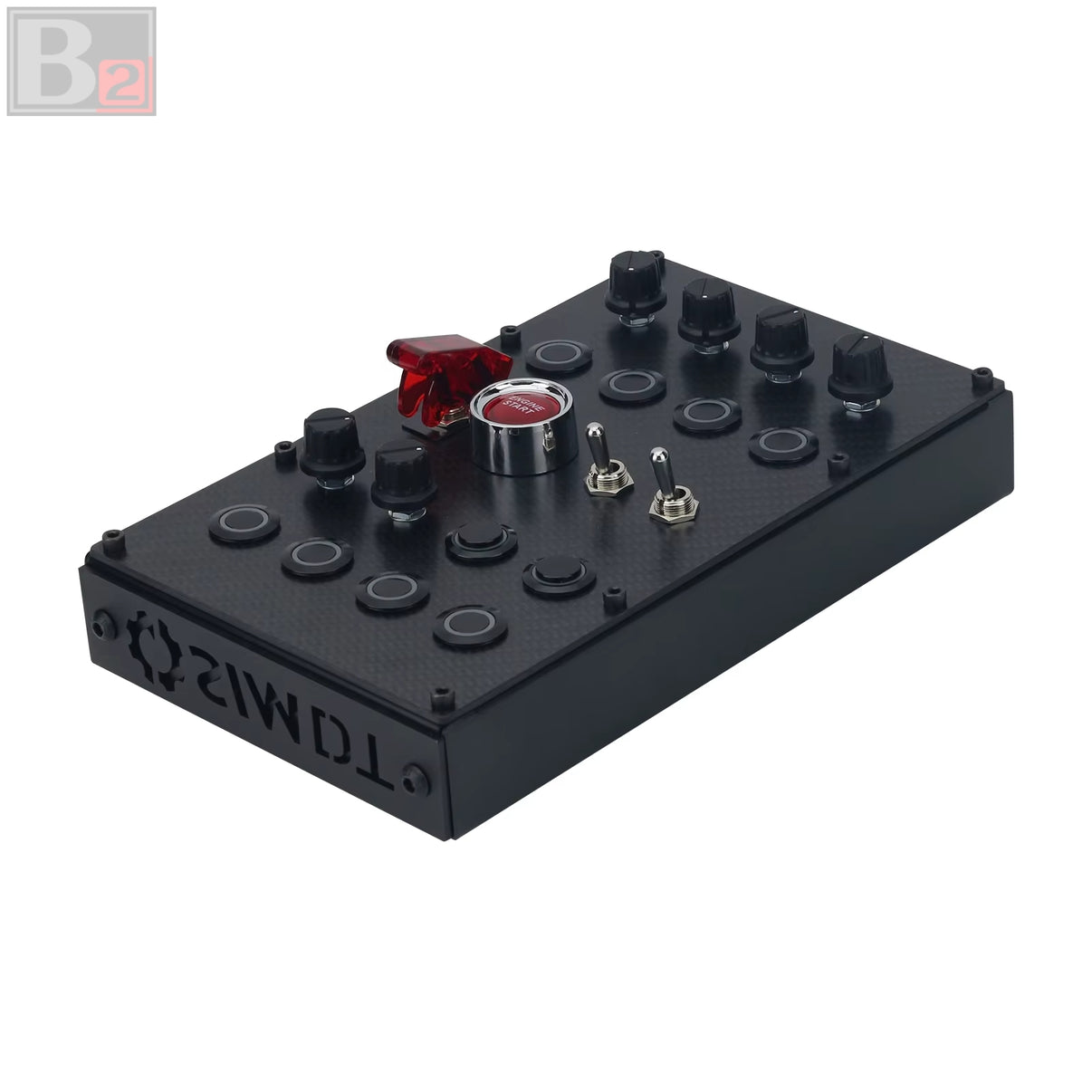 SIMDT Aluminum Sim Racing Button Box – Box 2 Motorsport