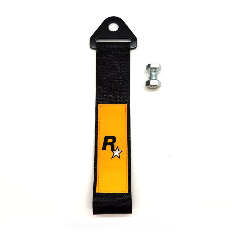 OMP Tow Strap Tow hook light Weight Fits all Cars front tow position ...