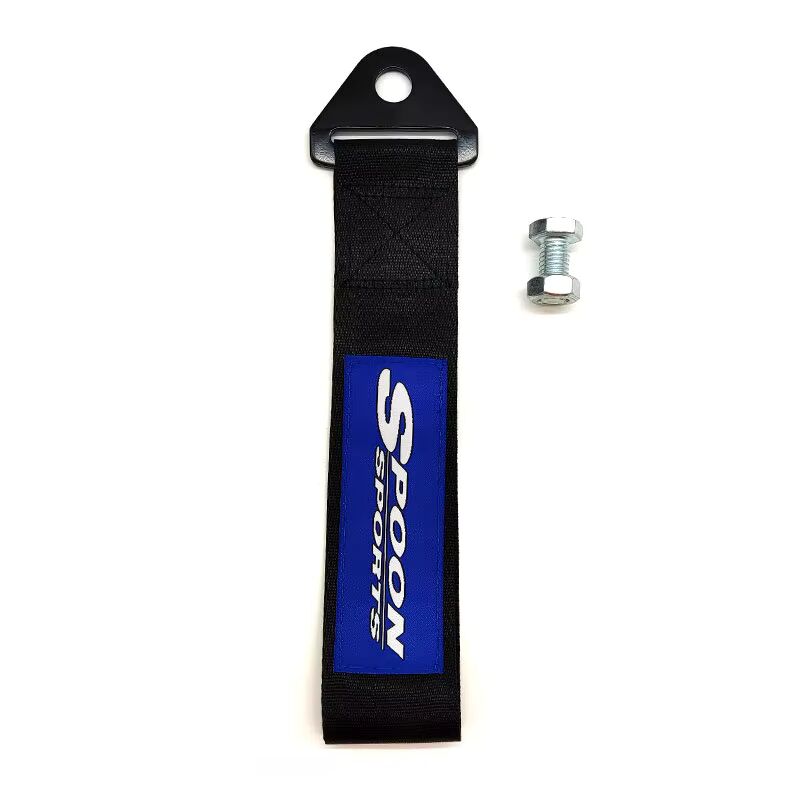 OMP Tow Strap Tow hook light Weight Fits all Cars front tow position ...