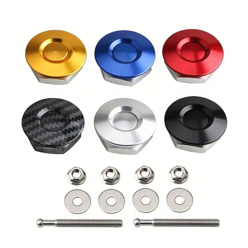 Password JDM Quick Release Aluminium Bumper Fender Fastener Kit – Box 2 ...